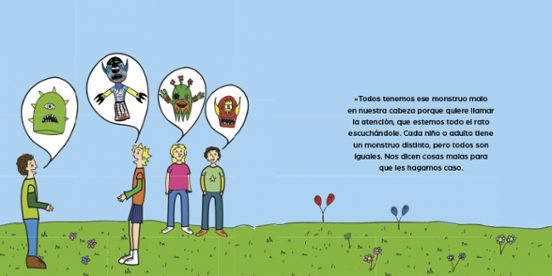 MAMA, HAY UN MONSTRUO EN MI CABEZA | GABRIEL Y ADRIAN | Casa del Libro