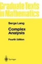 COMPLEX ANALYSIS | SERGE LANG | Segunda mano | Casa del Libro