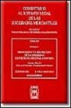 COMENTARIO AL REGIMEN LEGAL DE LAS SOCIEDADES MERCANTILES, TOMO X IV, VOL 4º | | Segunda mano ...
