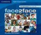 FACE2FACE PRE-INTERMEDIATE: CLASS AUDIO CDS | Varios autores | Segunda mano | CAMBRIDGE ...