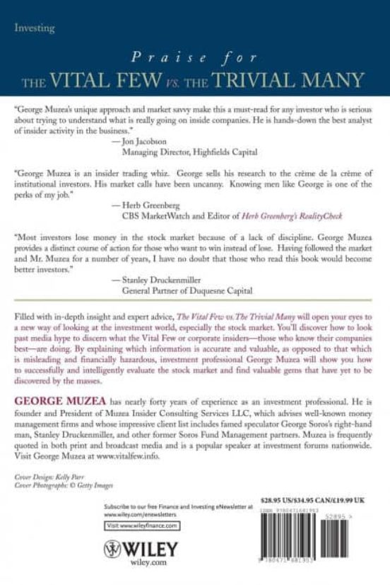 THE VITAL FEW VERSUS THE TRIVIAL MANY | GEORGE MUZEA | Casa del Libro THE VITAL FEW VERSUS THE TRIVIAL MANY | GEORGE MUZEA | Casa del Libro